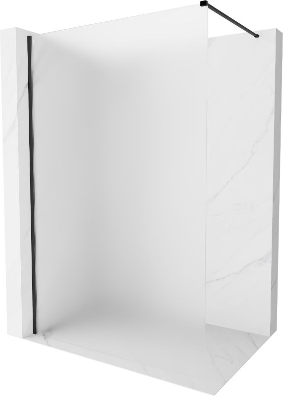 Ścianka prysznicowa Mexen Kioto-X czarna 80x200 cm 800-080-101-70-30-X1 szt. | Majsterkowanie w ...