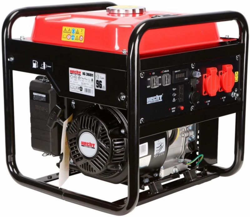 Agregat Hecht Ig 3601 Generator Prądotwórczy Inwerterowy 12V 230V 3.3 Kw 3300W 1szt ...
