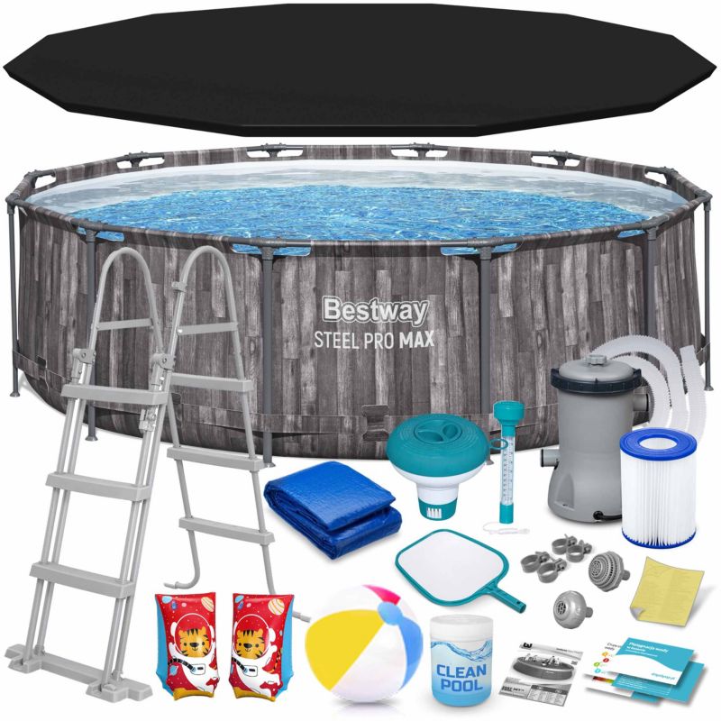 Basen ogrodowy Bestway stelażowy 366x100cm 5614X-17W1 | Majsterkowanie w Castoramie