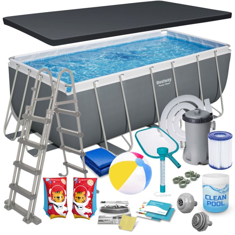 Basen ogrodowy Bestway stelażowy 412x201 cm 56456N-17W1 1 szt. | Majsterkowanie w Castoramie