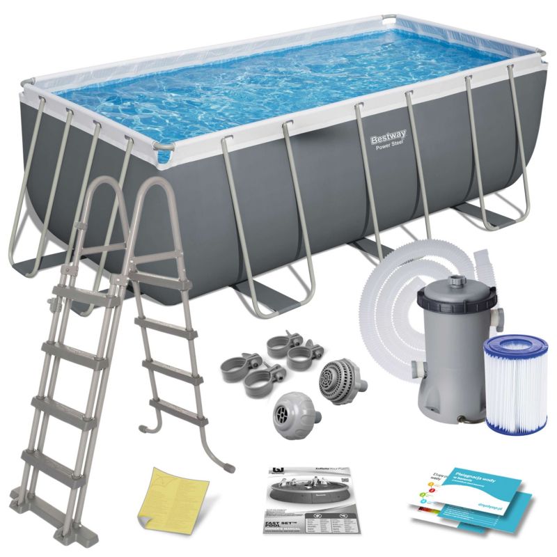 Basen ogrodowy Bestway stelażowy 412x201x122cm 56456N 1 szt. | Majsterkowanie w Castoramie
