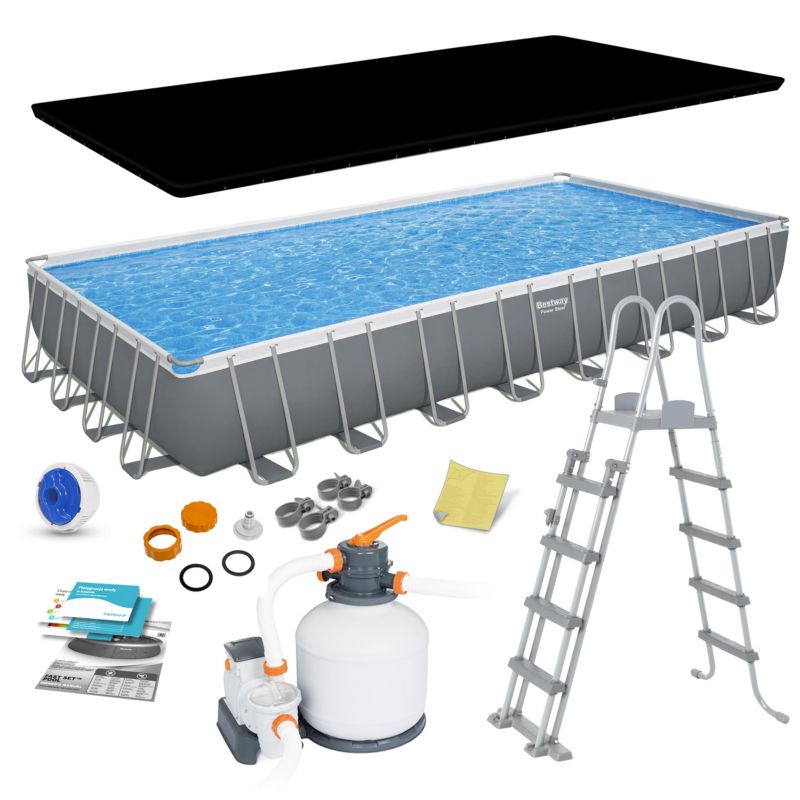 Basen ogrodowy Bestway stelażowy 956x488x132 cm 56623 1szt. | Majsterkowanie w Castoramie