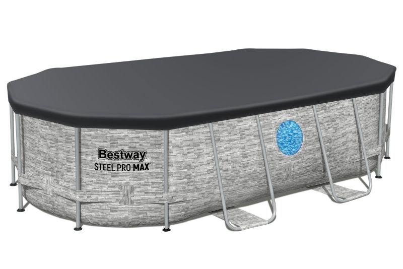 Basen stelażowy Bestway 4,27 x 2,5 x 1 m z oknem