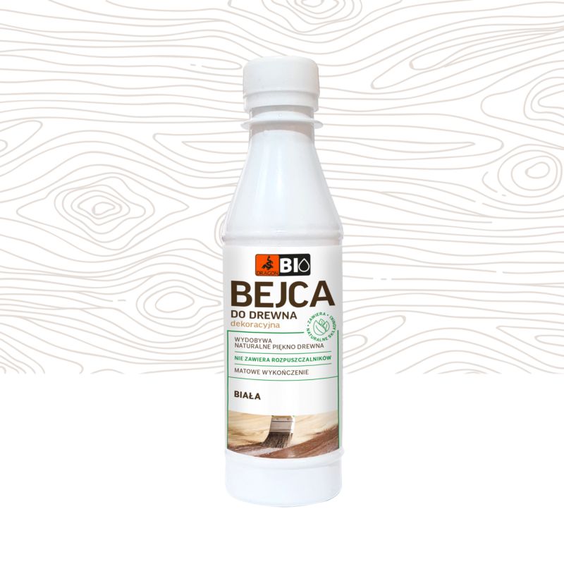 Bejca do drewna biała 0,2 l | Majsterkowanie w Castoramie