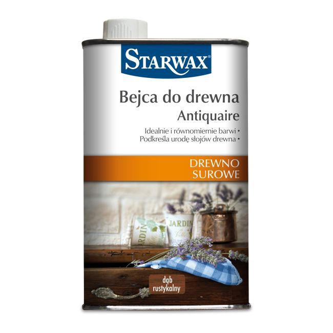 Bejca do drewna surowego Starwax dąb rustykalny 0,5 l | Majsterkowanie ...