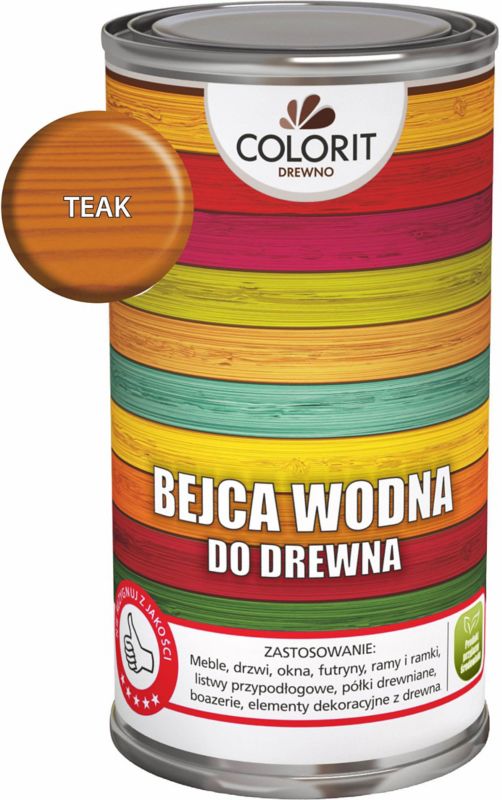 Bejca wodna Colorit Drewno teak 0,5 l | Majsterkowanie w Castoramie