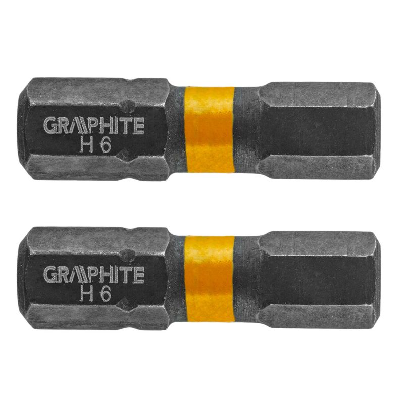 Bity udarowe GRAPHITE typ HEX6 1 kpl. | Majsterkowanie w Castoramie