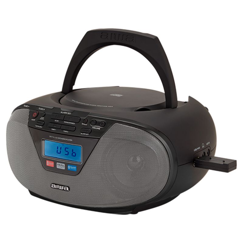 Boombox AIWA BBTU-400BK CD FM RDS USB BT Czarny 1szt.