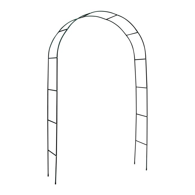 Bramka kwiatowa na róże metalowa 240 x 140 x 38 cm | Majsterkowanie w ...