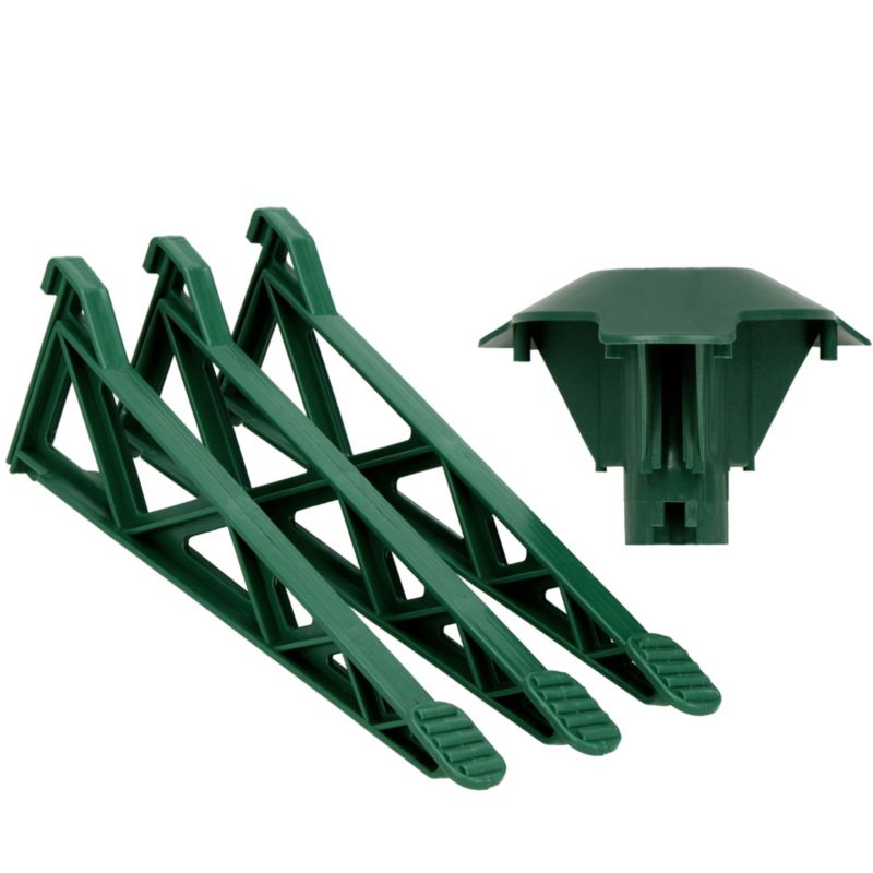 Choinka sztuczna Springos premium 120 cm jodła zielona 1 szt.