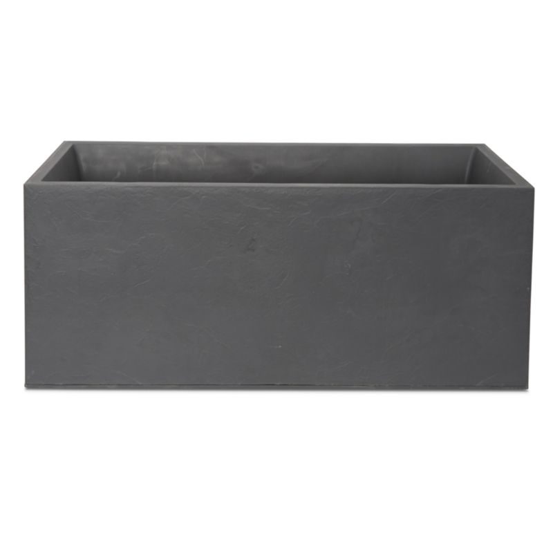 Donica Verve Durdica efekt łupka 100 cm szara | Majsterkowanie w Castoramie Donica Verve Durdica efekt łupka 100 cm szara | Majsterkowanie w Castoramie
