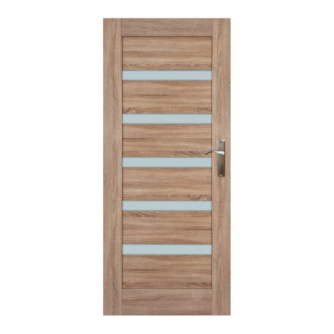 Drzwi pokojowe Everhouse Credis 90 lewe dąb sonoma | Majsterkowanie w ...