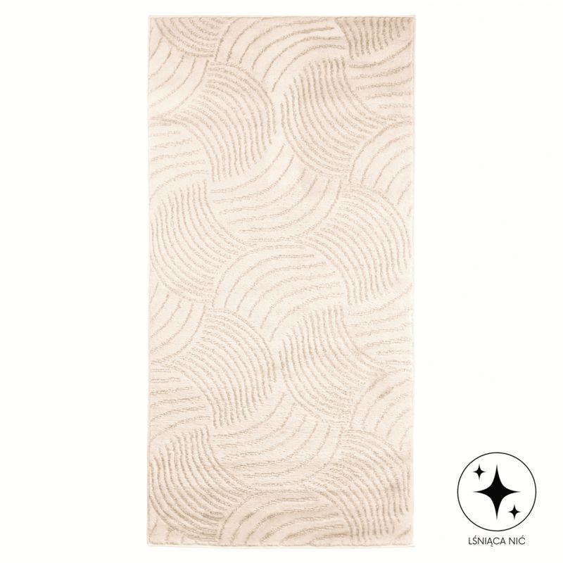 Dywan Sofia Direct Home and Garden fala krem 120x160 cm 1 szt ...