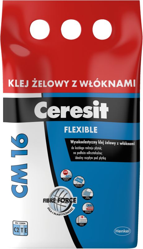 Elastyczna zaprawa klejąca Ceresit CM 16 Flexible 5 kg | Majsterkowanie w Castoramie