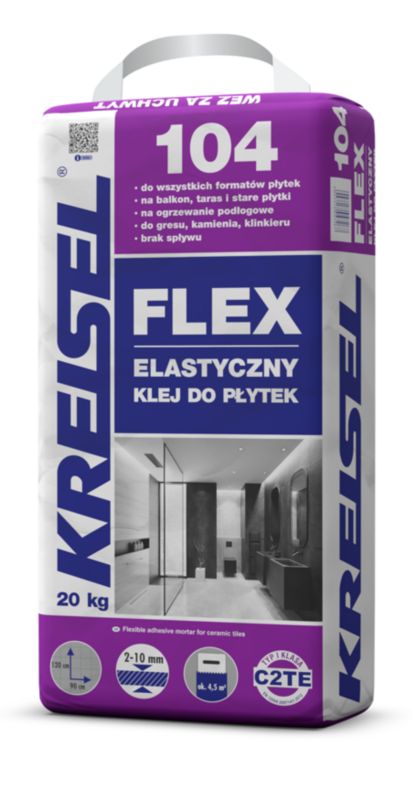 Elastyczny klej do płytek Kreisel FLEX 104 20 kg | Majsterkowanie w Castoramie