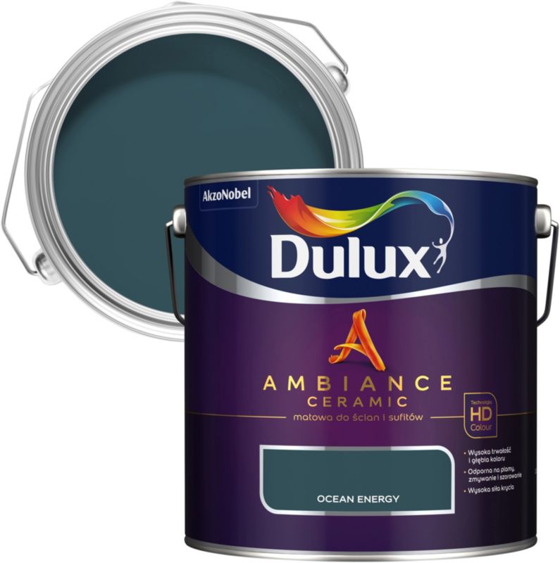 Farba Dulux Ambiance Ceramic ocean energy 2,5 l | Majsterkowanie w ...