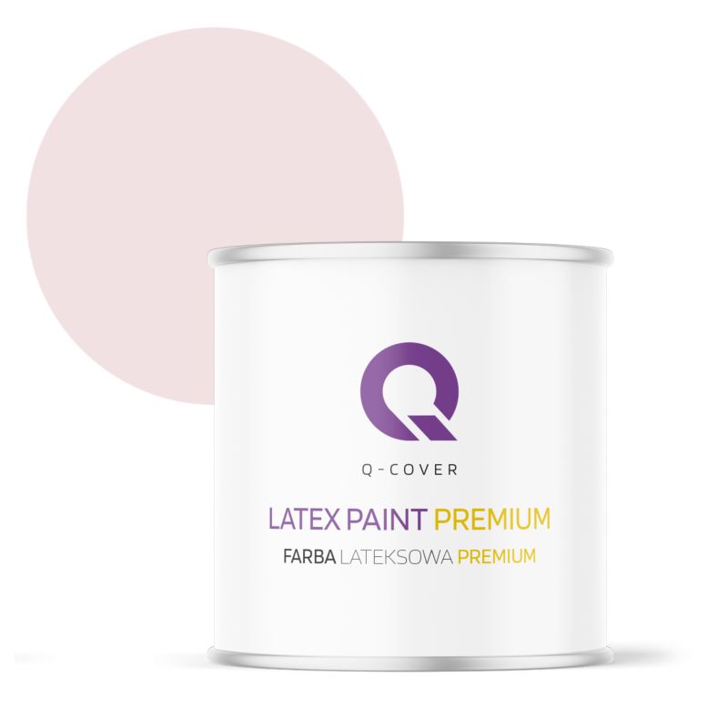 Farba Lateksowa Premium Plamoodporna do Ścian i Sufitów Q-Cover Biel ...