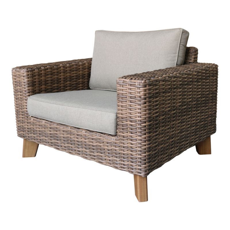 Fotele ogrodowe GoodHome Takutea 2 szt. brązowy | Majsterkowanie w ...