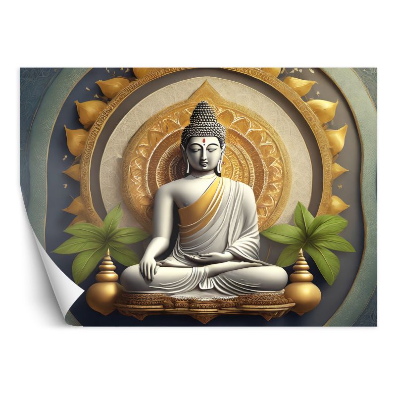 Fototapeta Feeby Posąg Buddy Zen 200x140 1 szt | Majsterkowanie w ...