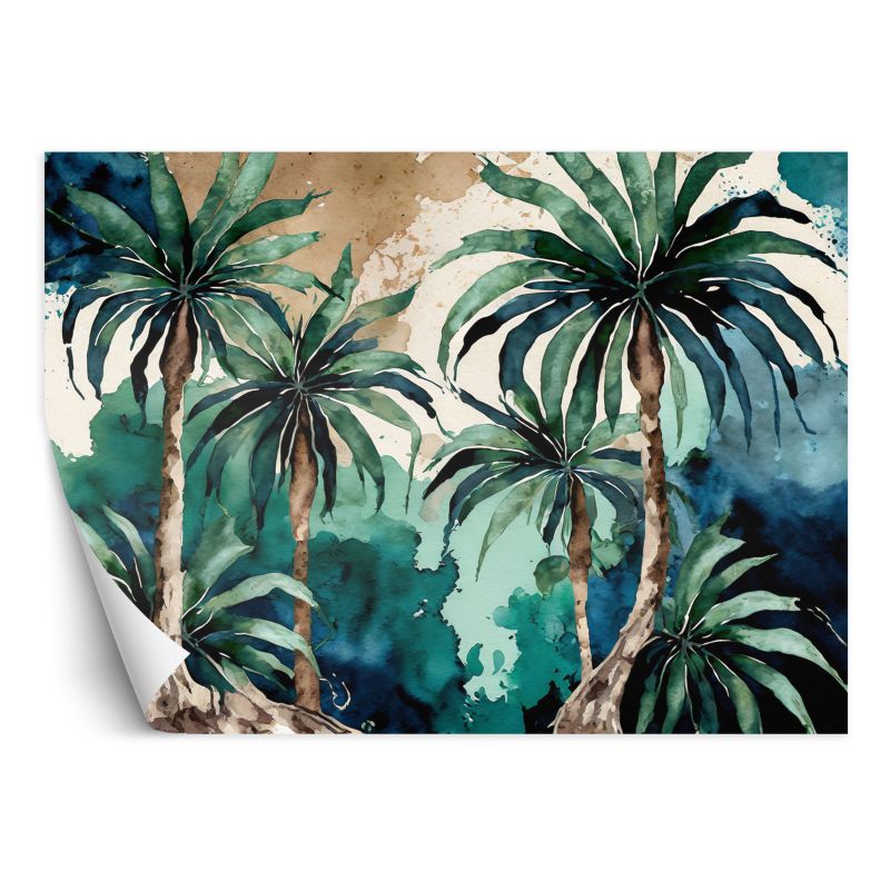 Fototapeta Feeby Tropikalne palmy Krajobraz Natura 100x70 1 szt | Majsterkowanie w Castoramie