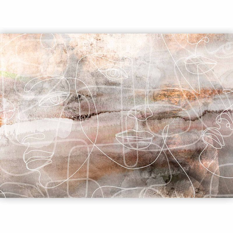 Fototapeta flizelinowa Artgeist 110g/m2 Abstrakcje szara 150x105 (3 ...