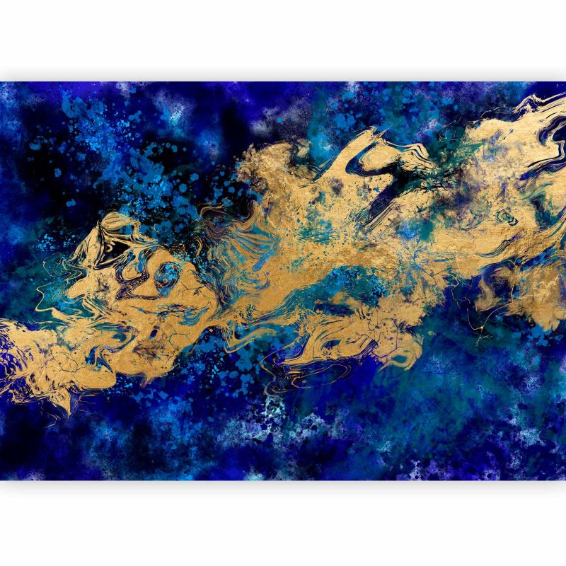 Fototapeta samoprzylepna Artgeist Abstrakcje żółta 98x70 (2 części ...
