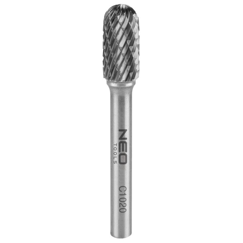 Frez do metalu NEO TOOLS HM, typ C (walcowy zaokrąglony), 10 x 20 mm ...