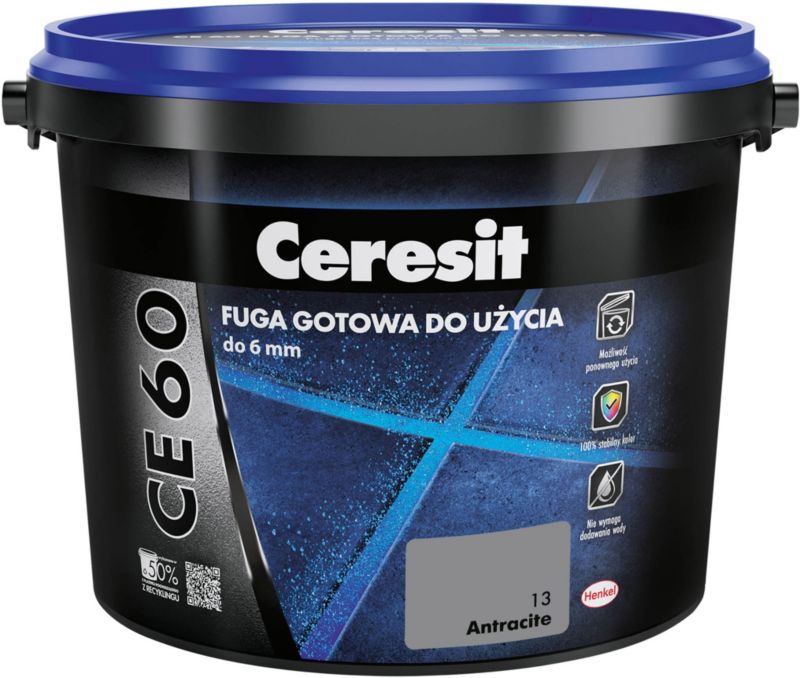 Fuga gotowa Ceresit CE60 antracyt 2 kg