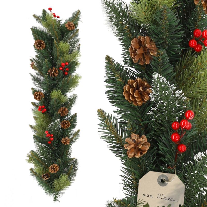 Girlanda KADAX Choinkowa Świąteczna 115 cm Gęsta szyszki 1 szt. | Majsterkowanie w Castoramie