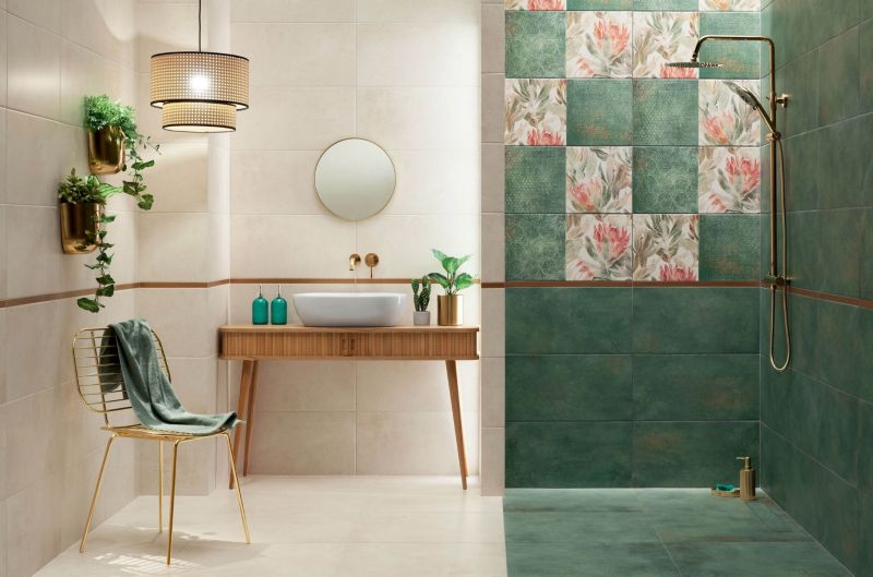 Glazura Margot Arte Flower 30,8 x 60,8 cm dekor A