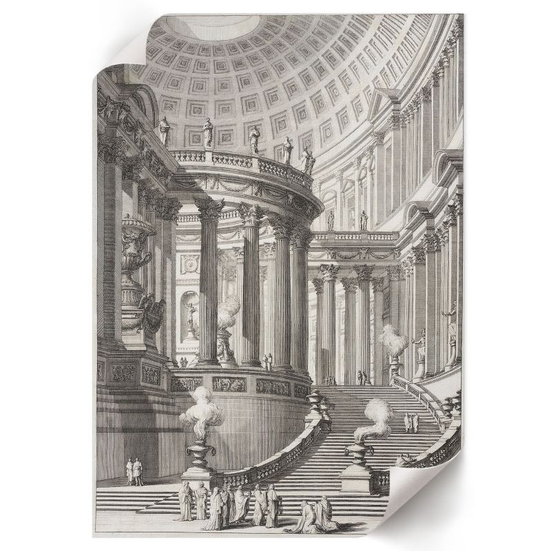 Grafika Na Ścianę ArtPrintCave 42x59,5 cm Starożytna świątynia Giovanni ...