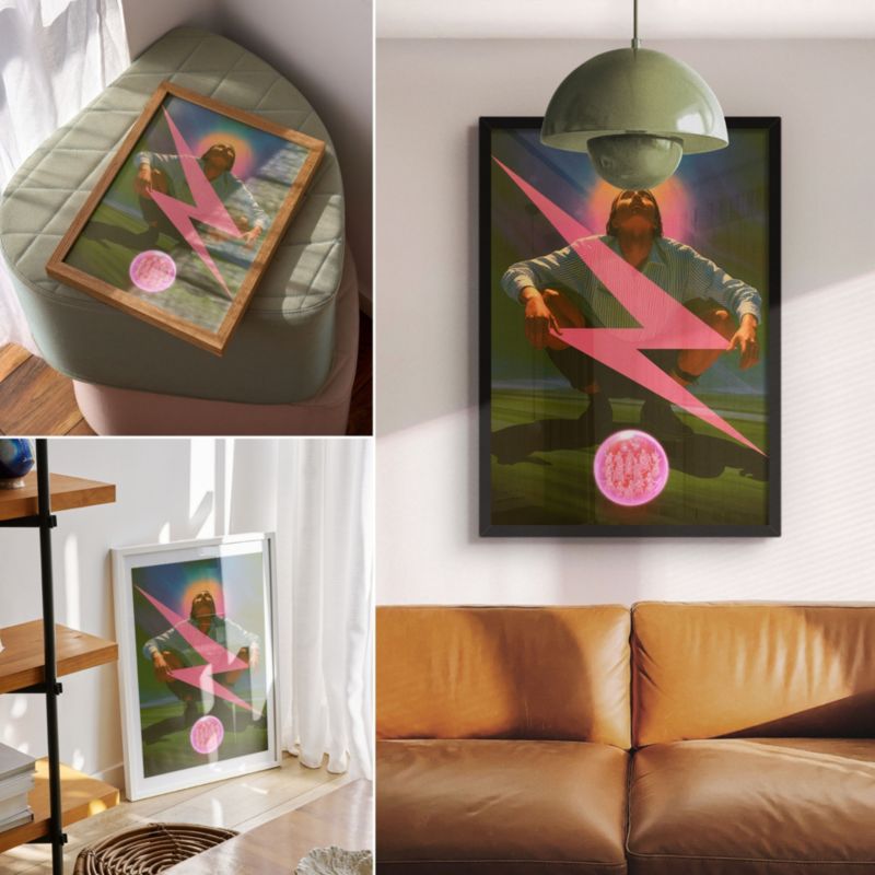 Grafika Na Ścianę ArtPrintCave 42x59,5 cm Surrealistyczny mężczyzna ...