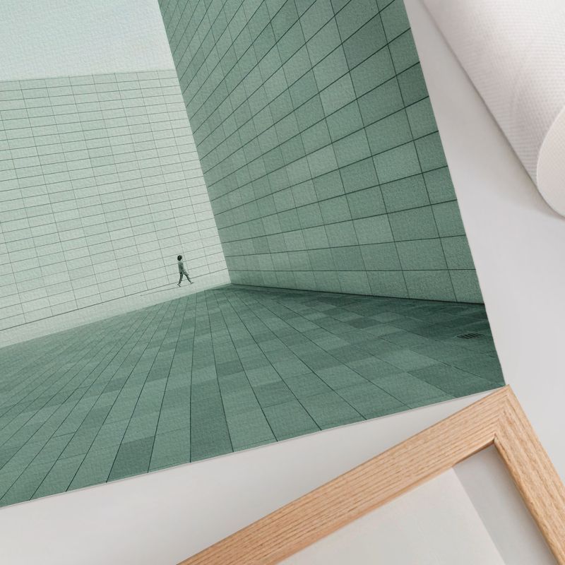 Grafika Na Ścianę ArtPrintCave 59,5x84 cm Nowoczesna architektura El 1 szt.
