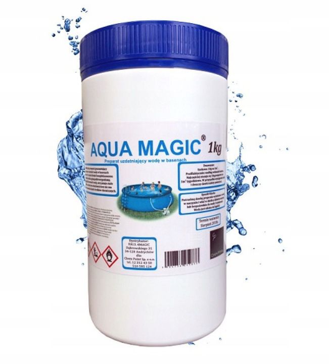 Granulat Do Basenu FEINZ Aqua Magic 6W1 Chlor 500G Na Glony 1 szt.