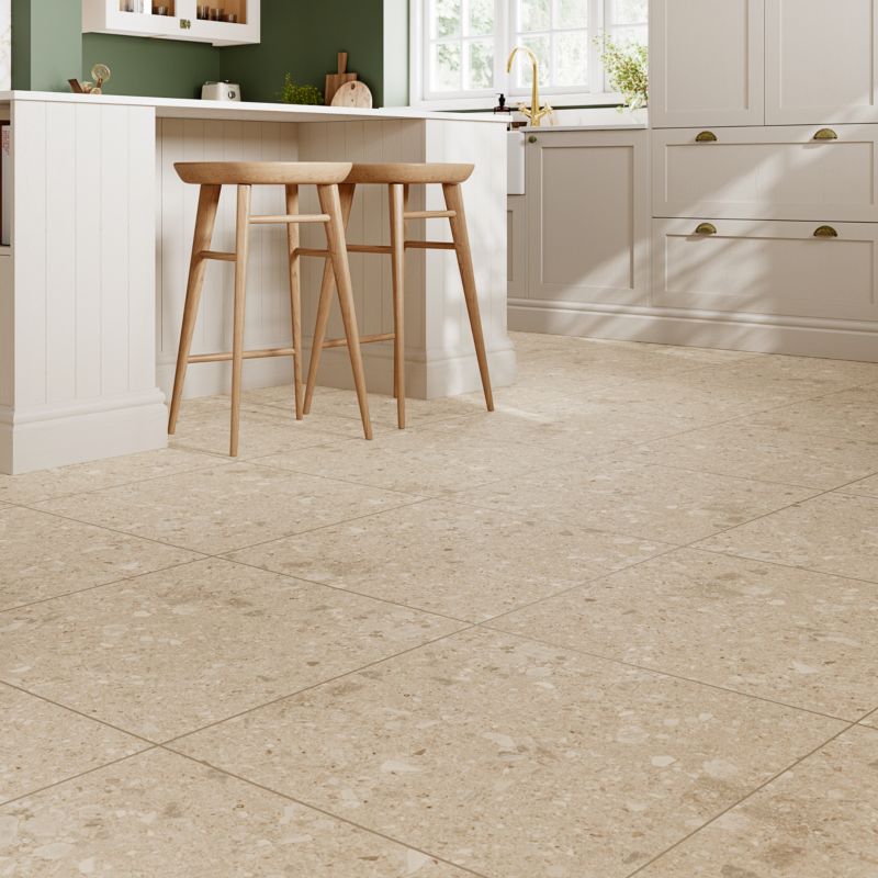 Gres Borsa GoodHome 60 x 60 cm light beige sand 1,07 m2