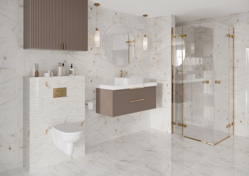 Gres Logan Snow 60 x 60 cm 1,44 m2 | Majsterkowanie w Castoramie