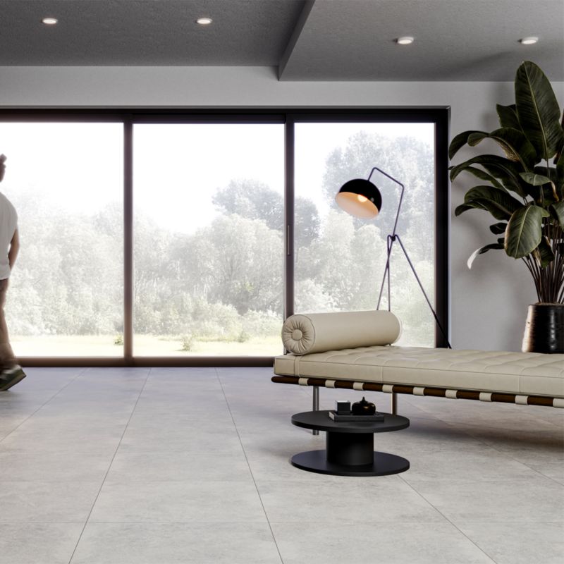 Gres mrozoodporny Aeris 60 x 60 cm biały 1.8 m2