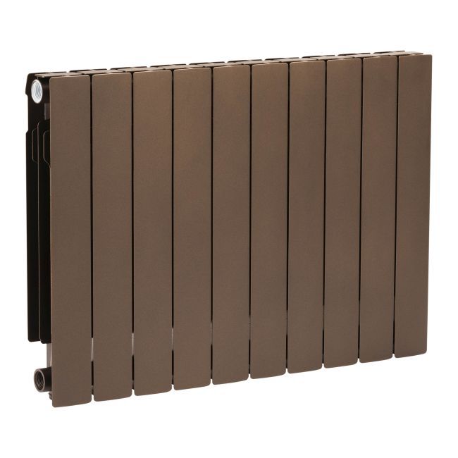 Grzejnik aluminiowy KFA Armatura ADR 10 elementów miedziany | Majsterkowanie w Castoramie