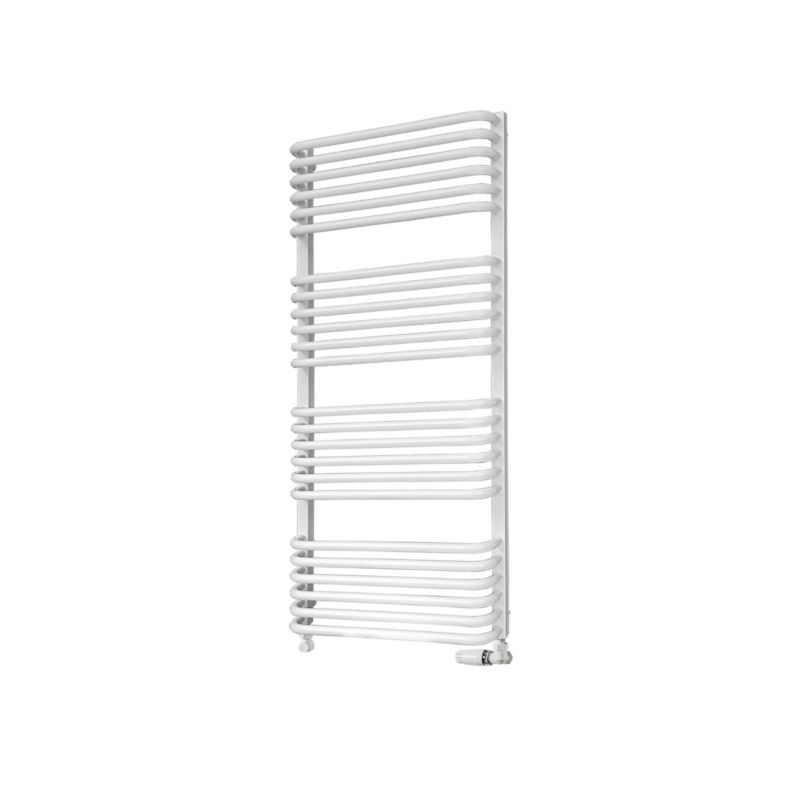 Grzejnik łazienkowy LUXRAD Salto I 1200 x 530 mm biały 699W 1 szt | Majsterkowanie w Castoramie