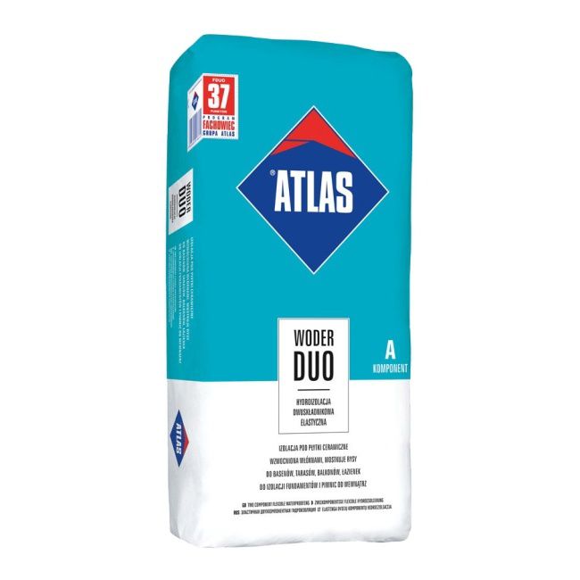 Hydroizolacja Atlas Woder Duo komponent A 24 kg | Majsterkowanie w ...