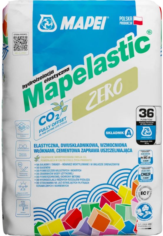 Hydroizolacja Mapei Mapelastic Zero składnik A 24 kg | Majsterkowanie w Castoramie