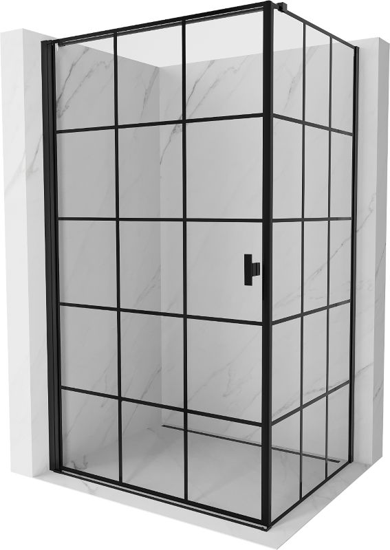 Kabina prysznicowa Mexen Mist-B czarna 90x70 cm - 8A2T-090-070-70-77-L 1 szt. | Majsterkowanie w ...