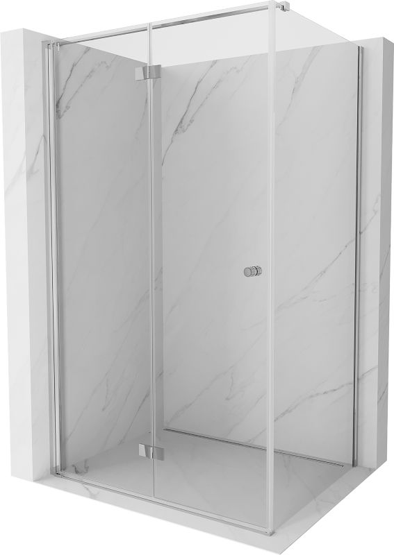 Kabina prysznicowa składana Mexen Mist-F T transparent 90 x 100 cm lewa ...