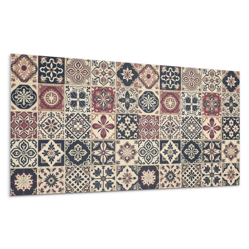 Kafelki samoprzylepne Wallfluent 40x20 cm Kaflowe mozaiki w desenie 10 szt. | Majsterkowanie w ...