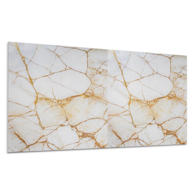 Kafelki samoprzylepne Wallfluent 40x20 cm Wyrafinowany wzór marmuru 10 szt. | Majsterkowanie w ...