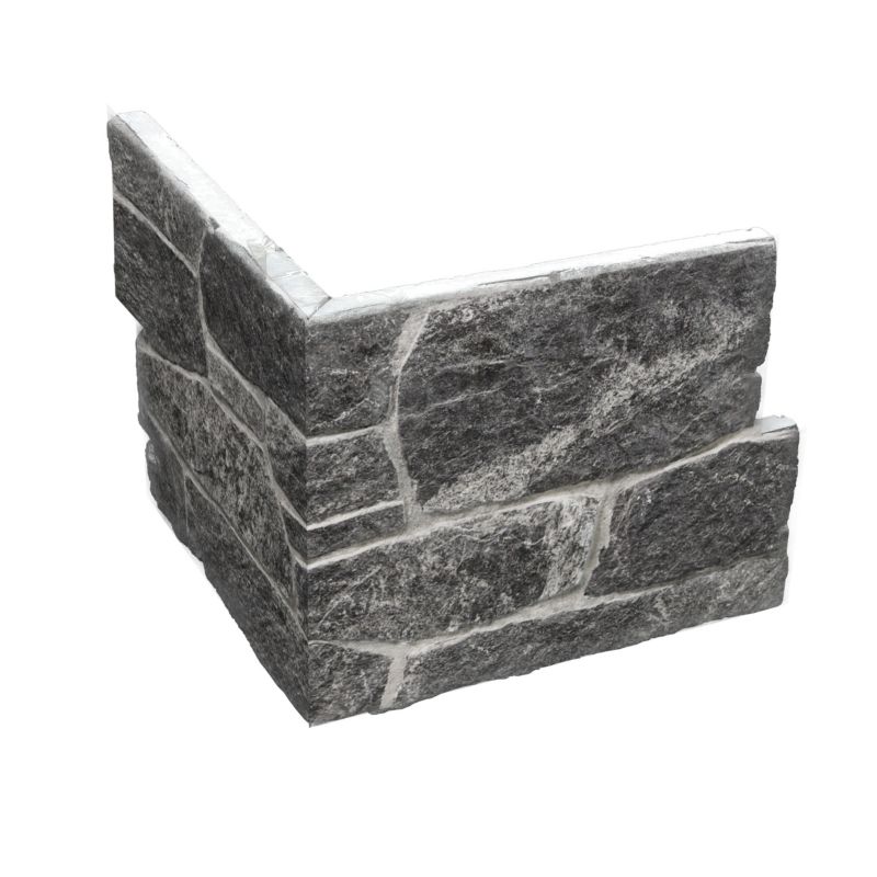 Kamień dekoracyjny MaxStone Castello Grafite narożnik 0,88mb 1 op. | Majsterkowanie w Castoramie