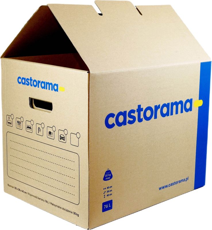 Karton do przeprowadzki 76 l | Majsterkowanie w Castoramie