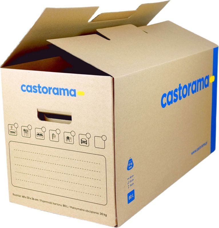 Karton do przeprowadzki 80 l | Majsterkowanie w Castoramie