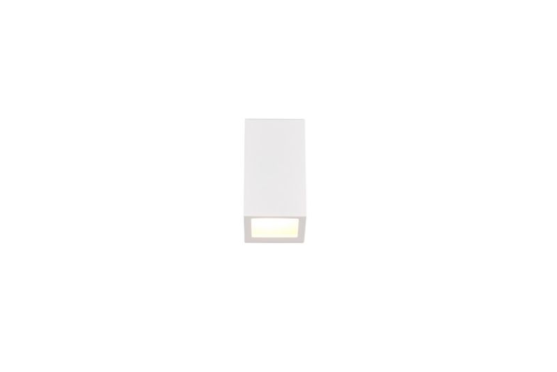Kinkiet zewnętrzny skośny RL BRAGA biały 1xGU10x10W IP44 wym:14,5x7x7cm ...