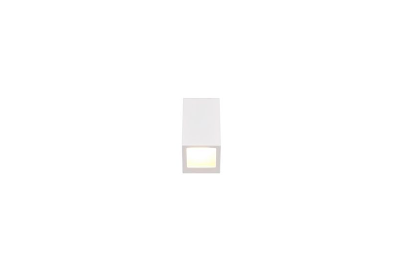 Kinkiet zewnętrzny skośny RL BRAGA biały 1xGU10x10W IP44 wym:14,5x7x7cm ...